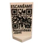 Codigos QR para mesas - NonoIdeas - Display codigos qr para mesas